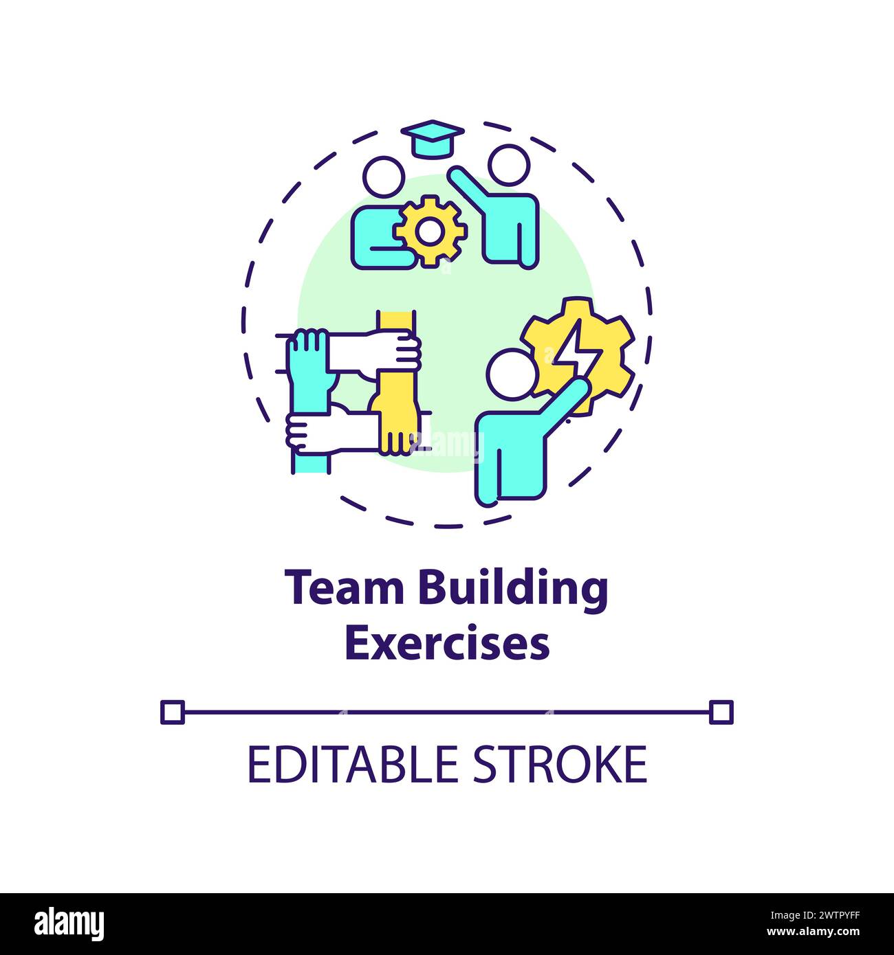 Social problem solving image Stock Vector Images - Alamy