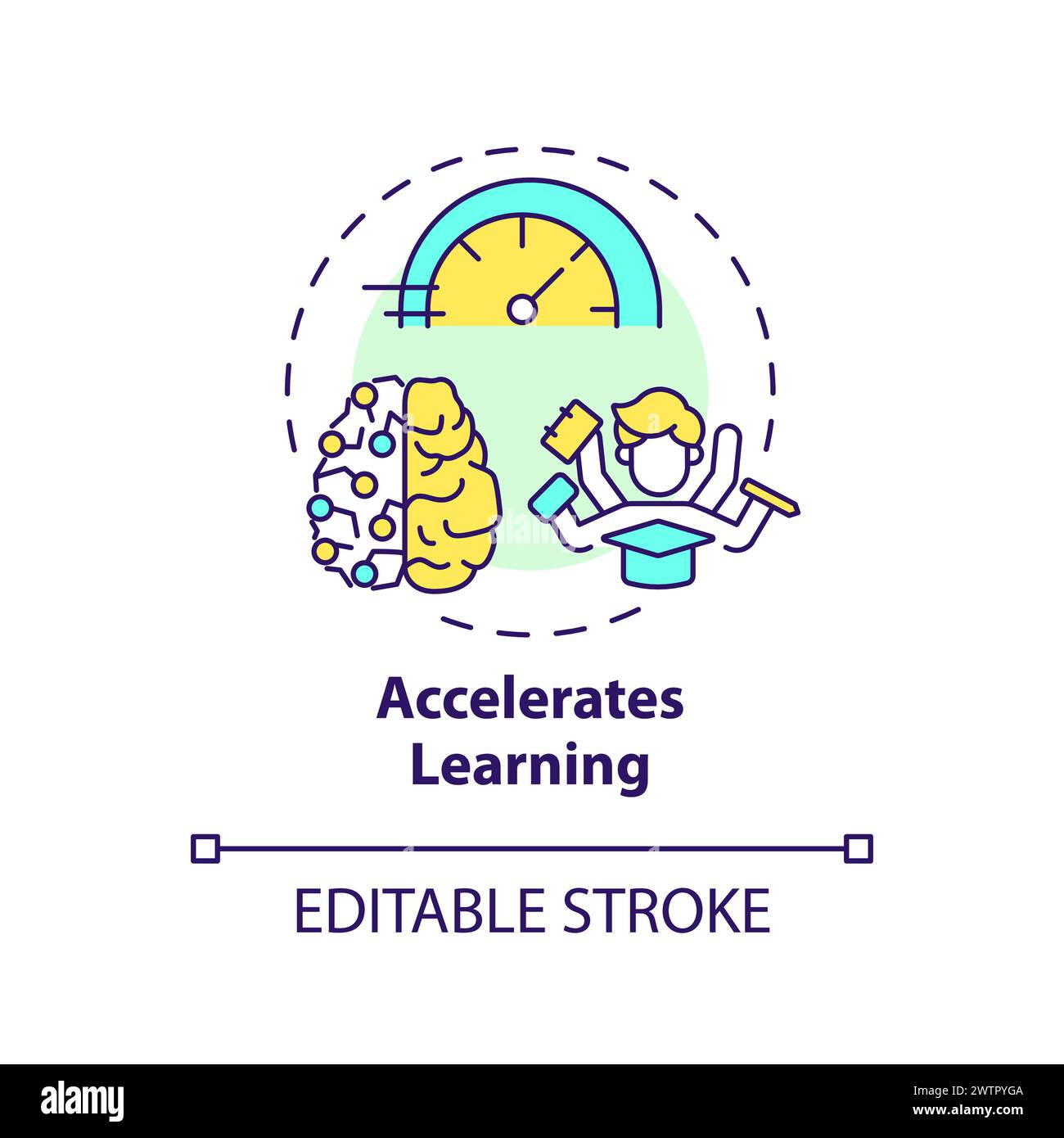 Accelerate multitasking Stock Vector Images - Alamy