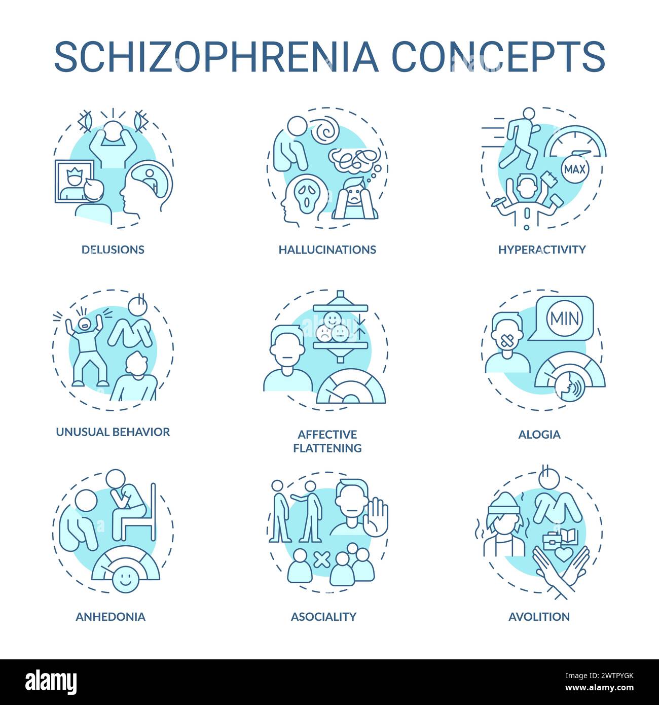 Schizophrenia art Cut Out Stock Images & Pictures - Alamy