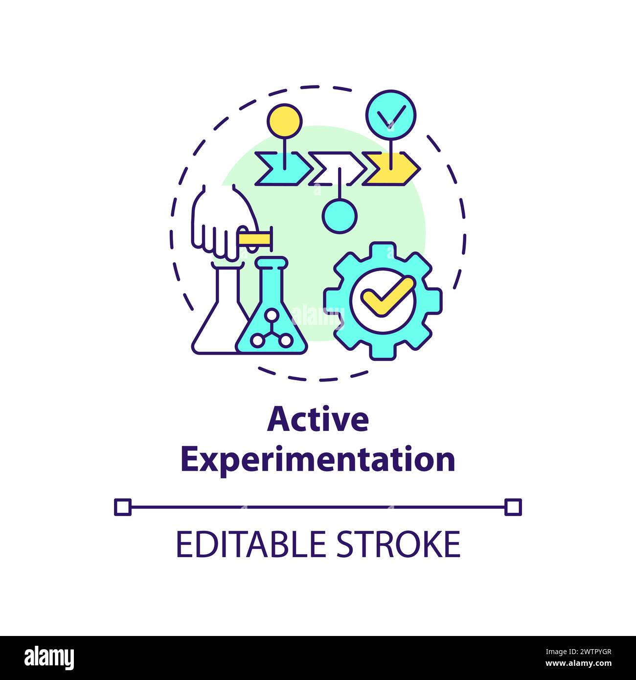 Experimentation Stock Vector Images - Alamy