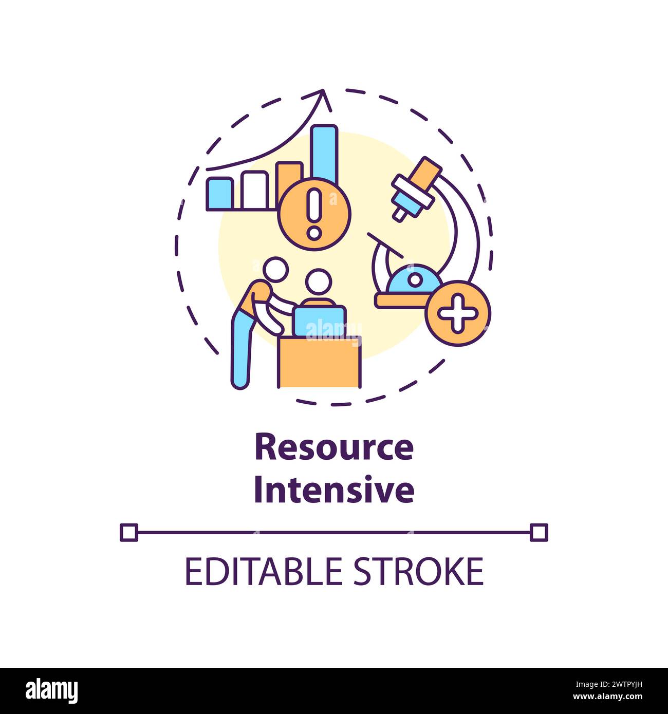 Intensive advertising Stock Vector Images - Alamy