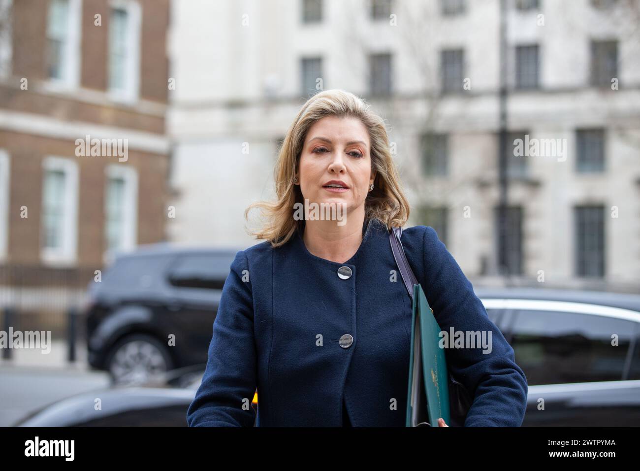 London, UK. 18th Mar, 2024. Penny Mordaunt MP, Leader of the House of ...