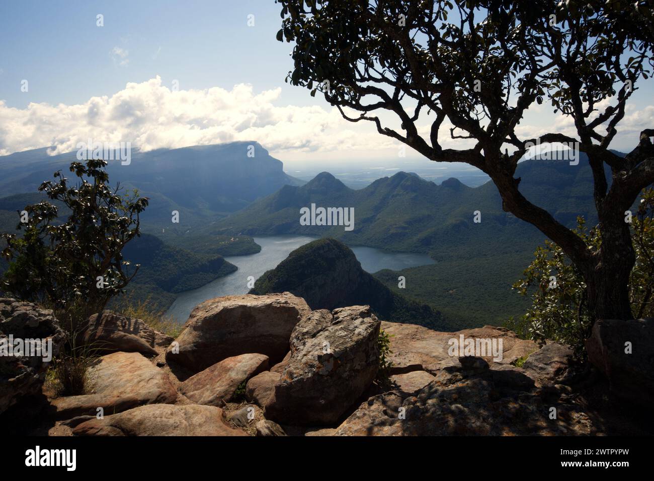 Blyde River Canyon, a stunning viewpoint along the scenic Panorama ...