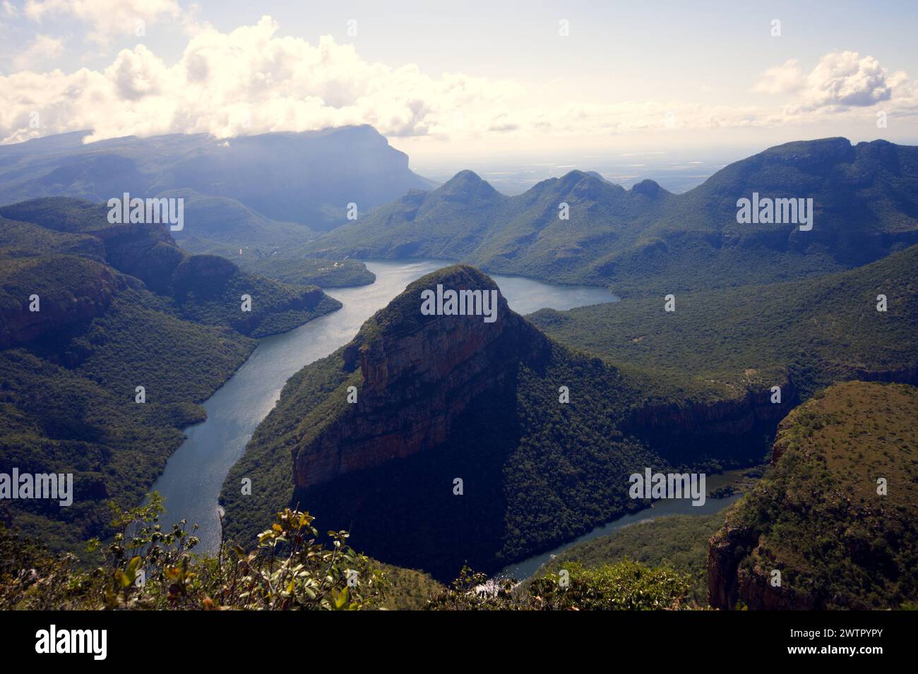 Blyde River Canyon, a stunning viewpoint along the scenic Panorama ...