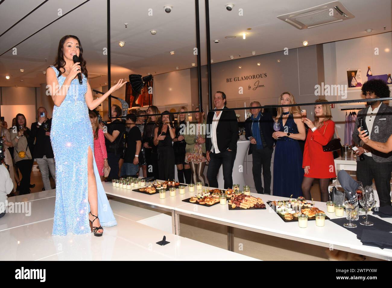 Joana Danciu Boutique-Inhaberin Muenchen 18.03.2024 Stachus Passage ...