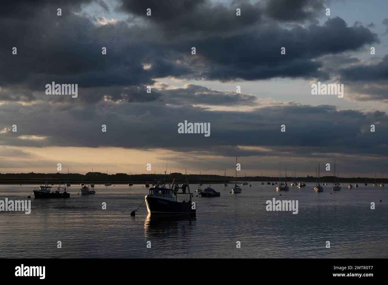 River Deben Bawdsey Ferry Suffolk Stock Photo - Alamy