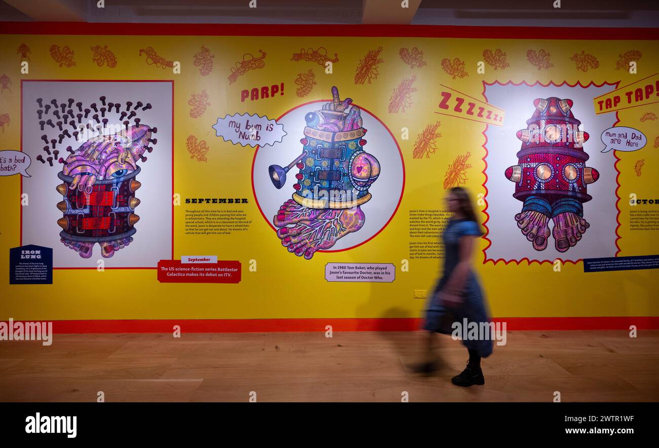 Wellcome Collection, London, UK. 19th March, 2024. A major solo ...