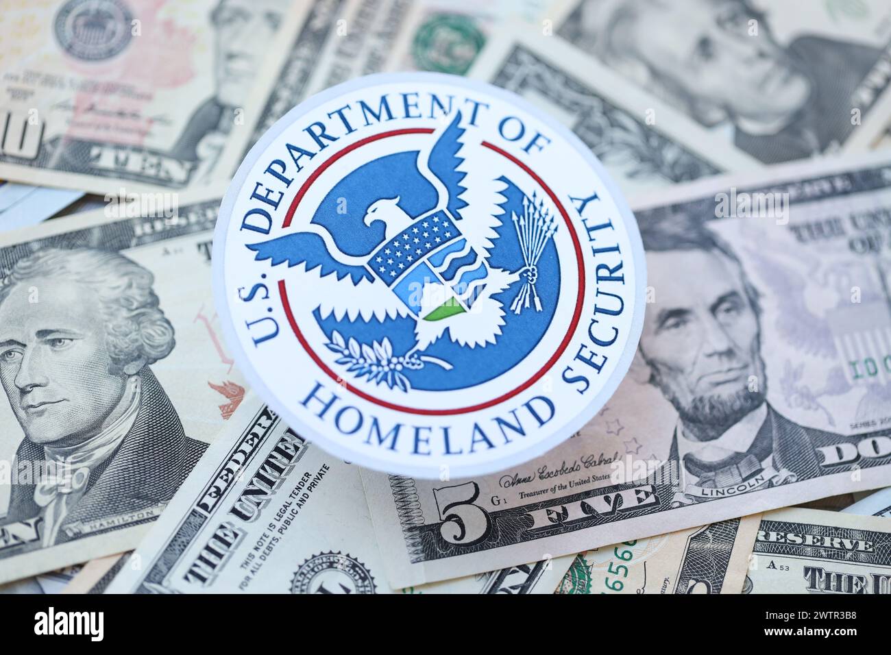 Dhs symbol hi-res stock photography and images - Alamy