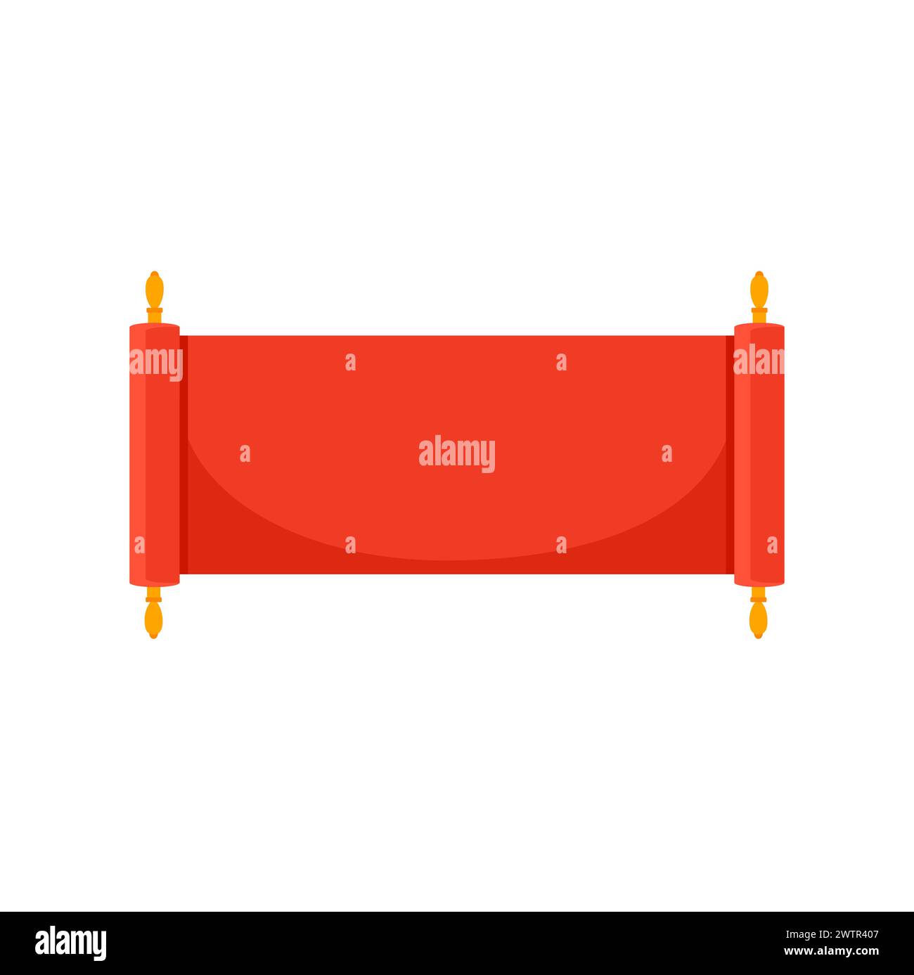 Chinese invitation scroll. Oriental asian scroll paper, japanese ...