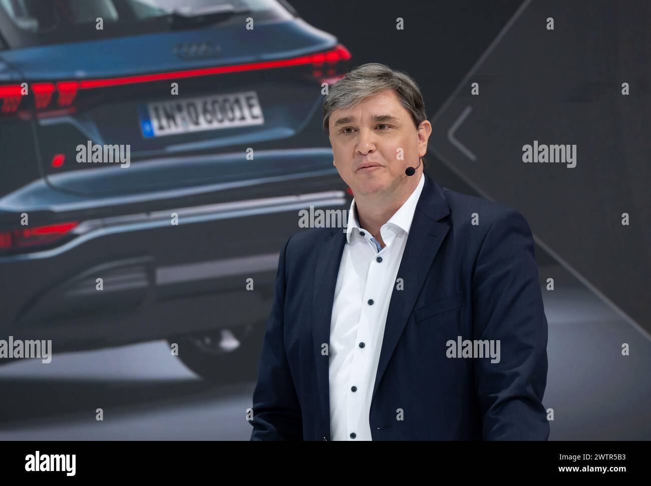 19 March 2024, Bavaria, Ingolstadt: Jürgen Rittersberger, CFO of Audi ...