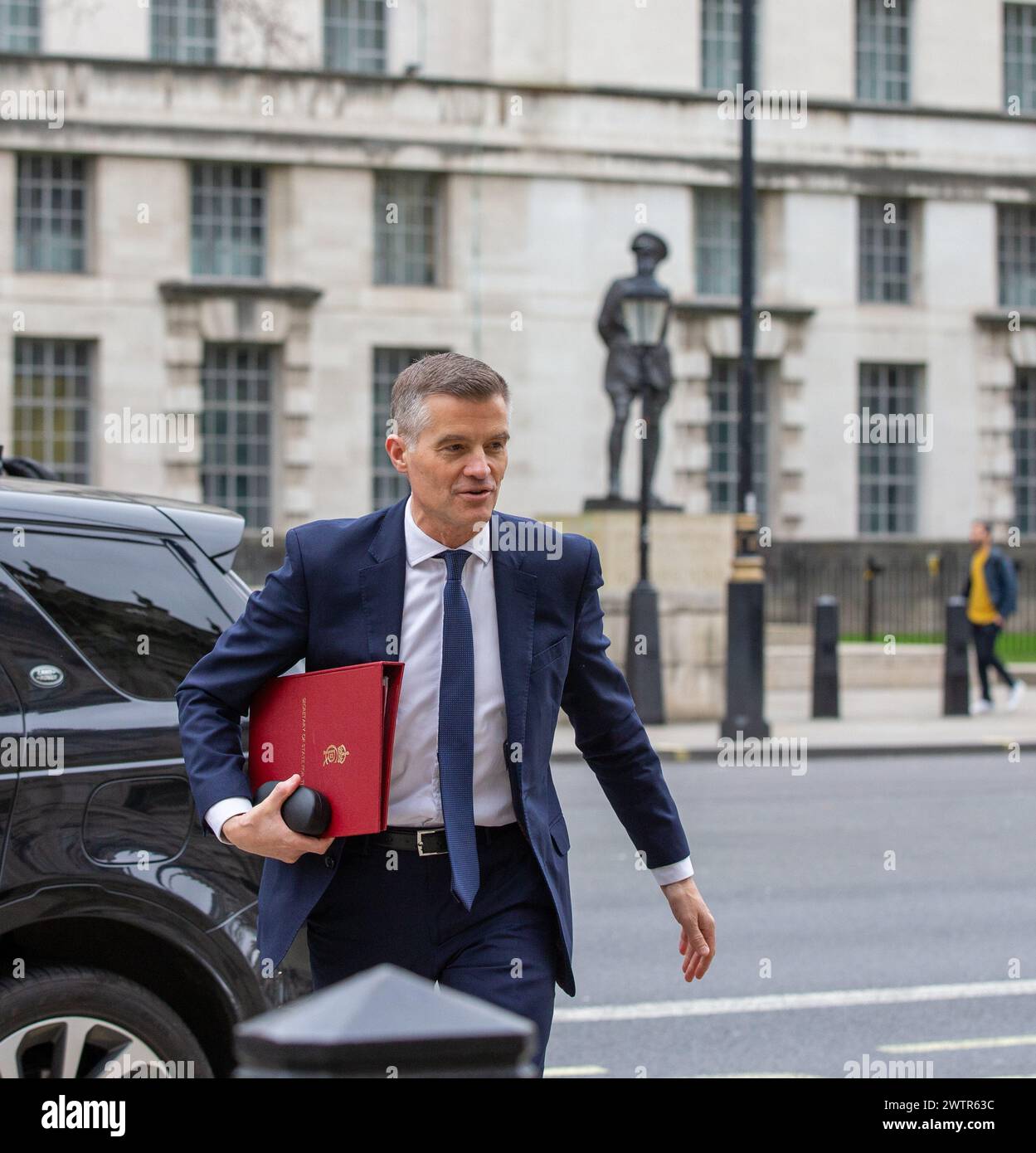 London, UK. 18th Mar, 2024. Mark harper Secretary of State for ...