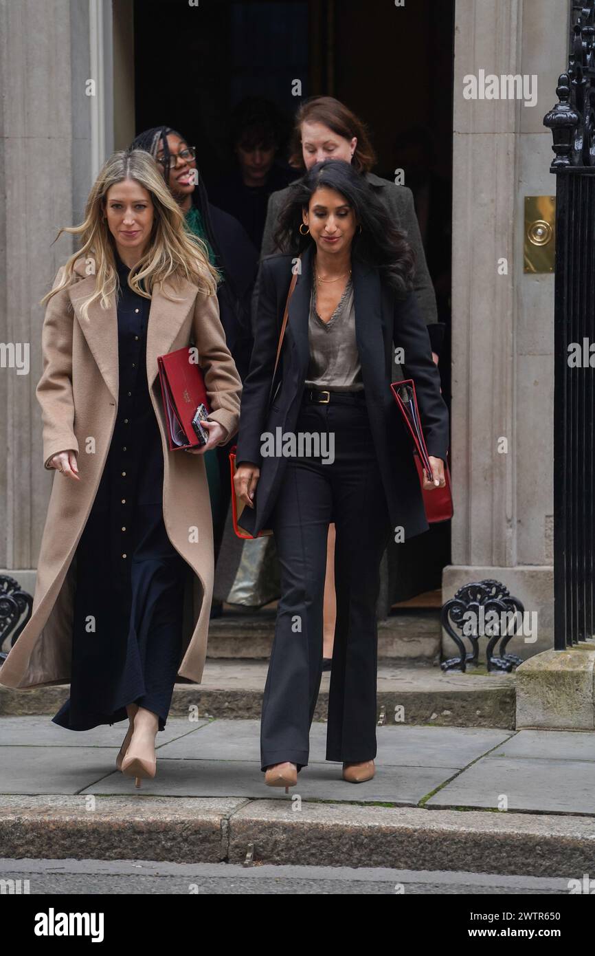 London, UK 19 March March 2024 .Laura Trott, Chief Secretary to the ...