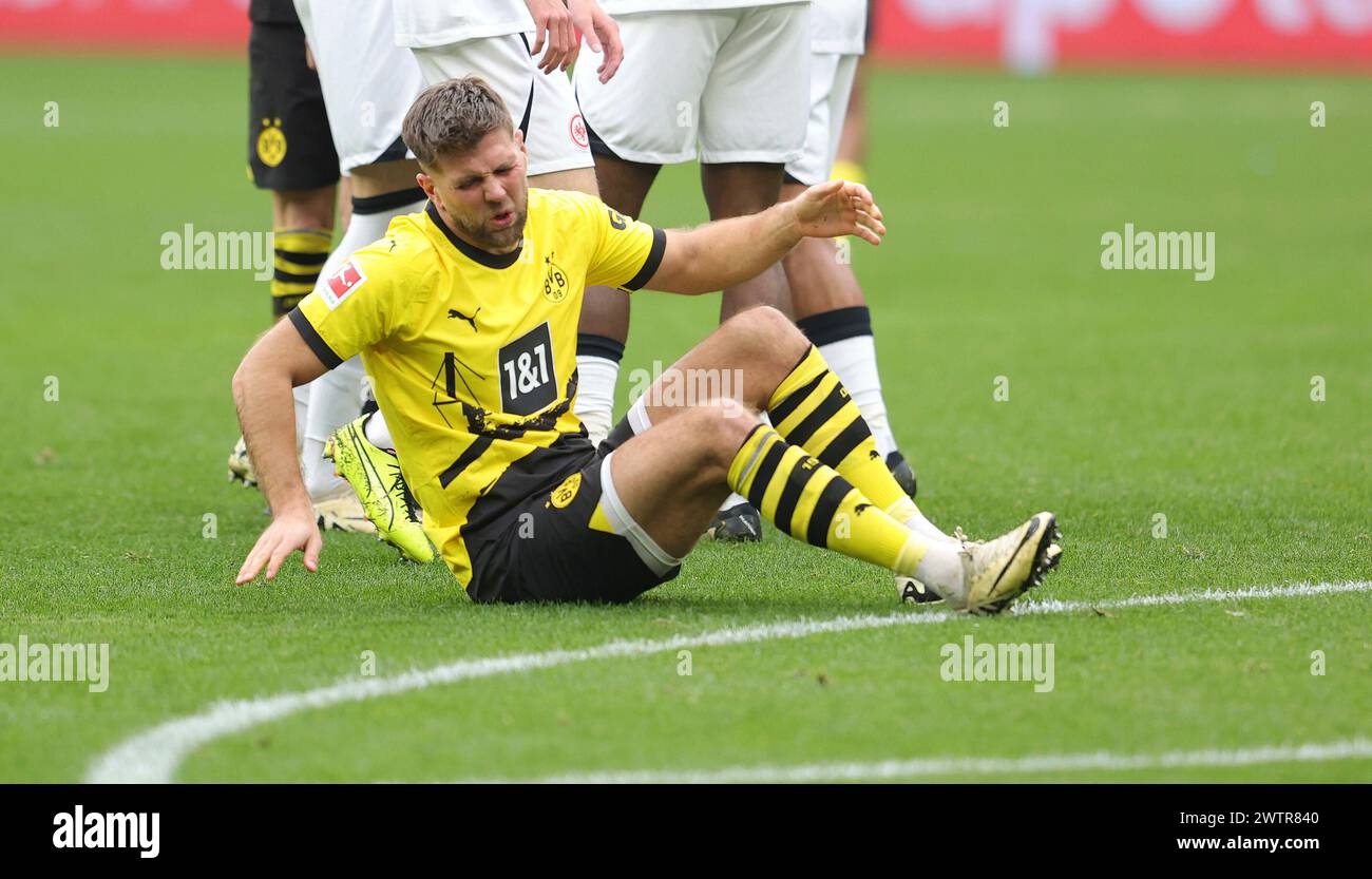 Dortmund, Deutschland. 17th Mar, 2024. firo: 03/17/2024 Football ...
