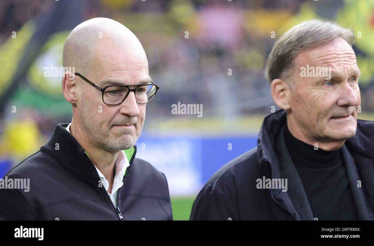 Dortmund, Deutschland. 17th Mar, 2024. firo: 03/17/2024 Soccer ...