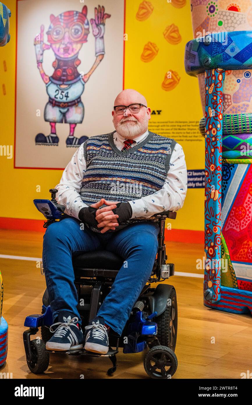 London, UK. 19th Mar, 2024. Jason and the Adventure of 254, a solo ...