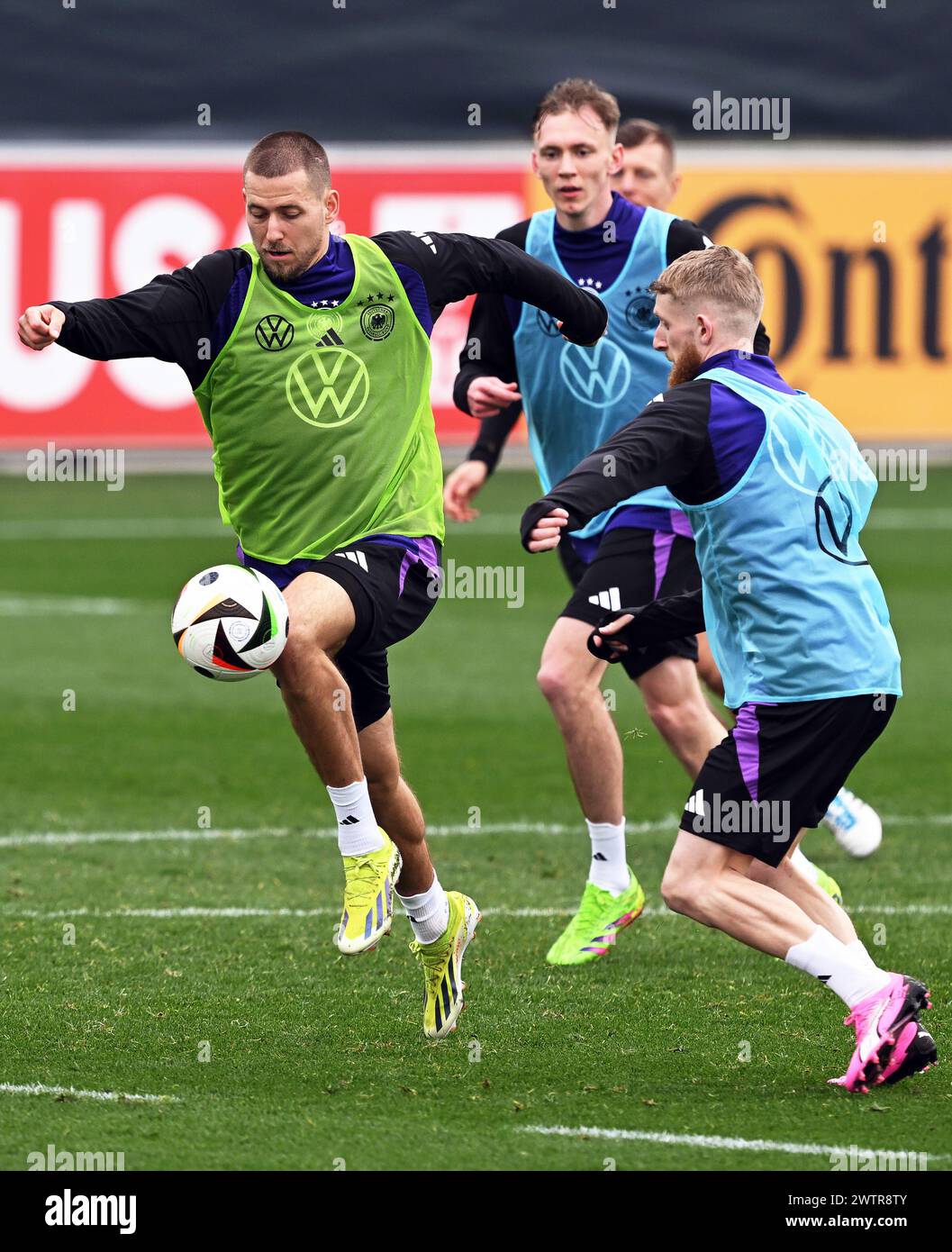 Frankfurt, Germany. Hesse, Frankfurt/Main: Soccer: National team ...