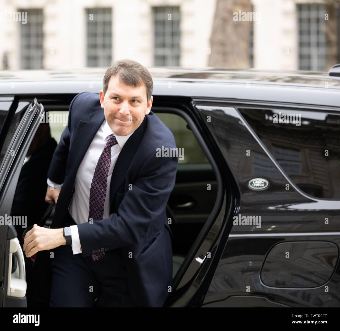 London, UK. 19th Mar, 2024. John Glen, Paymaster General, at a cabinet ...
