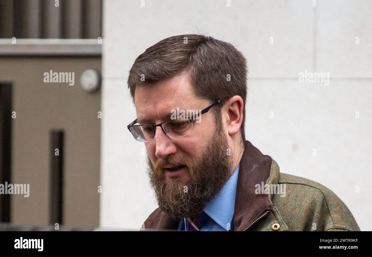 London, England, UK. 19th Mar, 2024. Cabinet Secretary SIMON CASE is ...