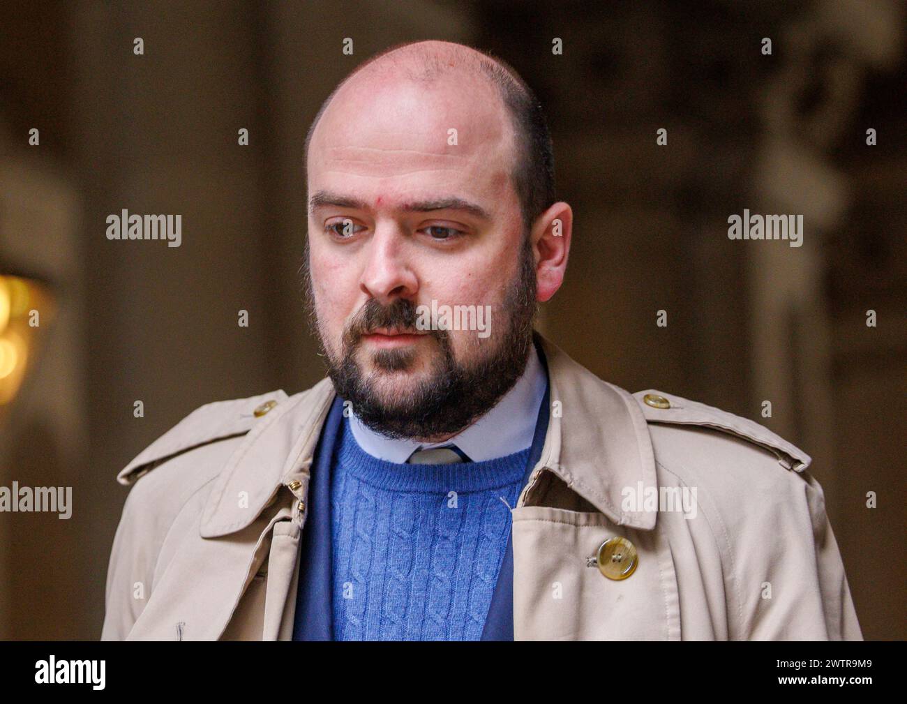London, UK. 19th Mar, 2024. Richard Holden, Conservative Party Chairman ...