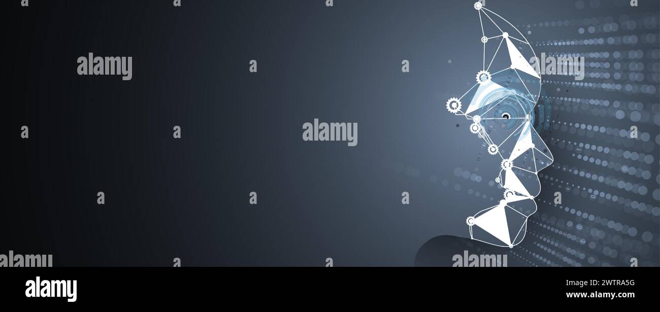 Abstract Artificial intelligence. Cloud computing. Machine learning ...