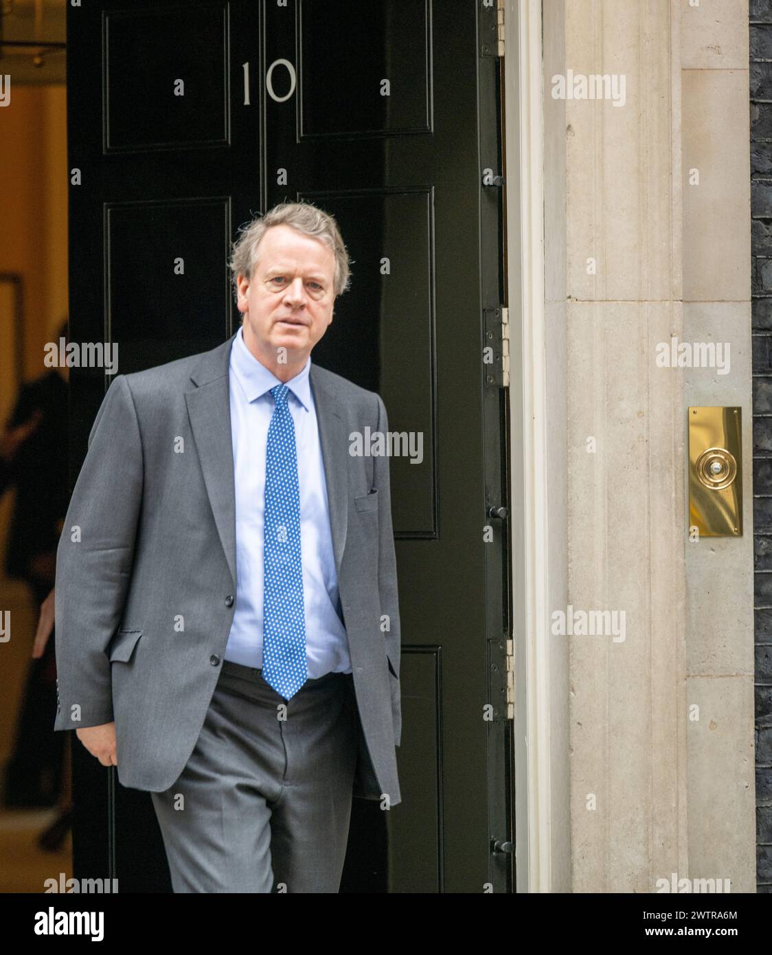 London UK 19 Mar 2024 Alister Jack, Scottish Secretary, at a cabinet ...