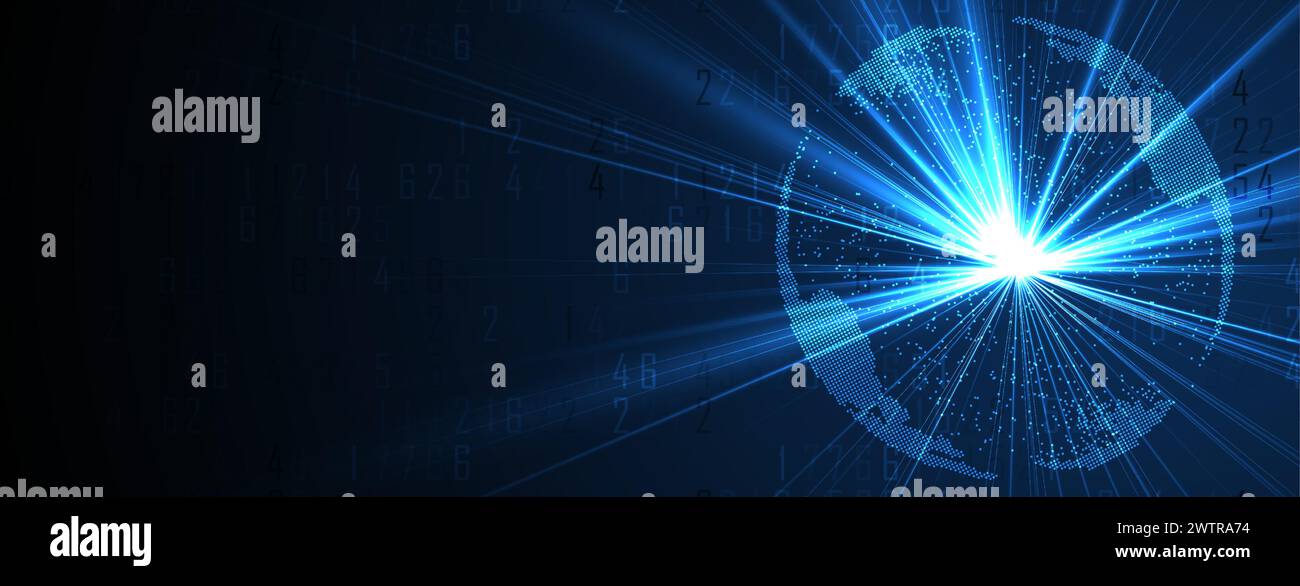 Abstract Artificial intelligence. Cloud computing. Machine learning ...