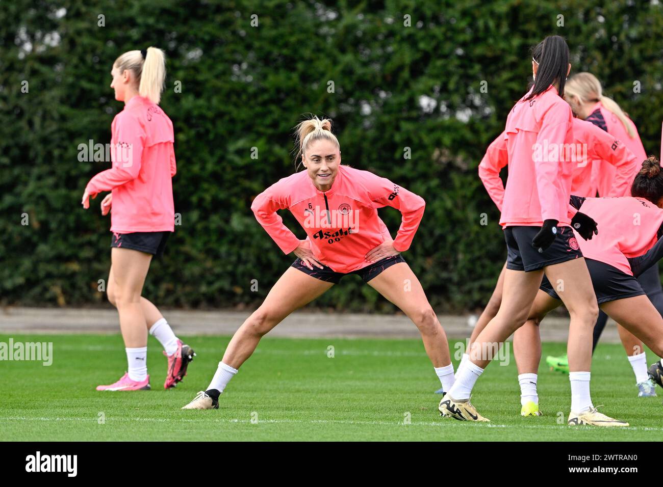 Steph Houghton of Manchester City Women, during Manchester City Women ...