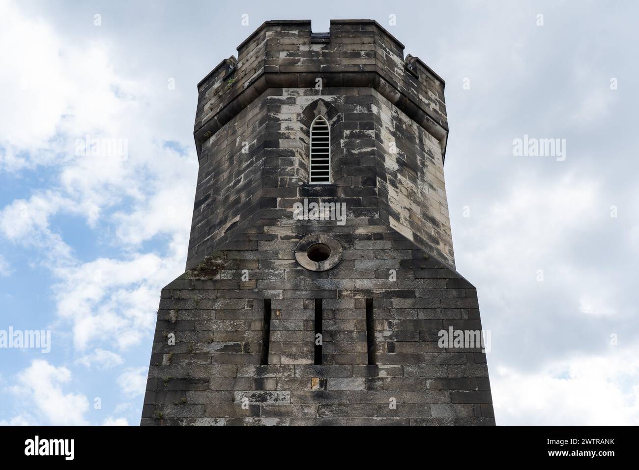 A watch tower at the Eastern State Penitentionry of Philadelphia Stock ...