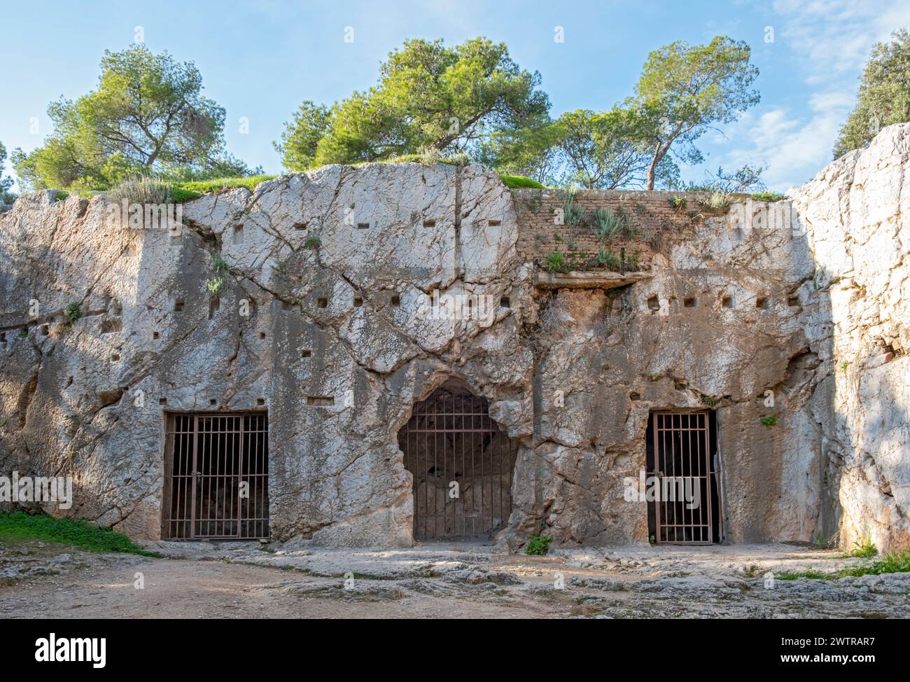 Prison of socrates athens hi-res stock photography and images - Alamy