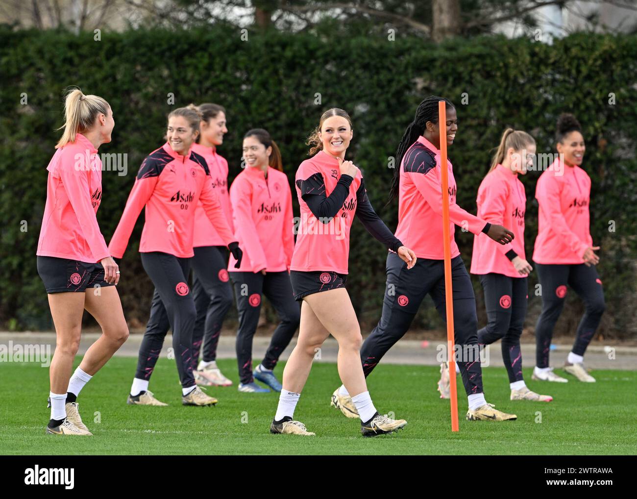Ruby Mace of Manchester City Women all smiles, during Manchester City ...