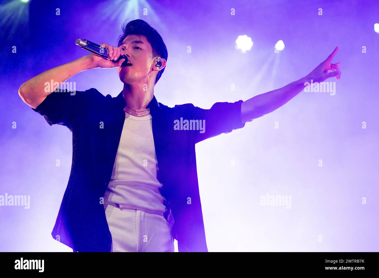 Italy 11 March 2024 Eric Nam live at Fabrique Milan © Andrea Ripamonti ...