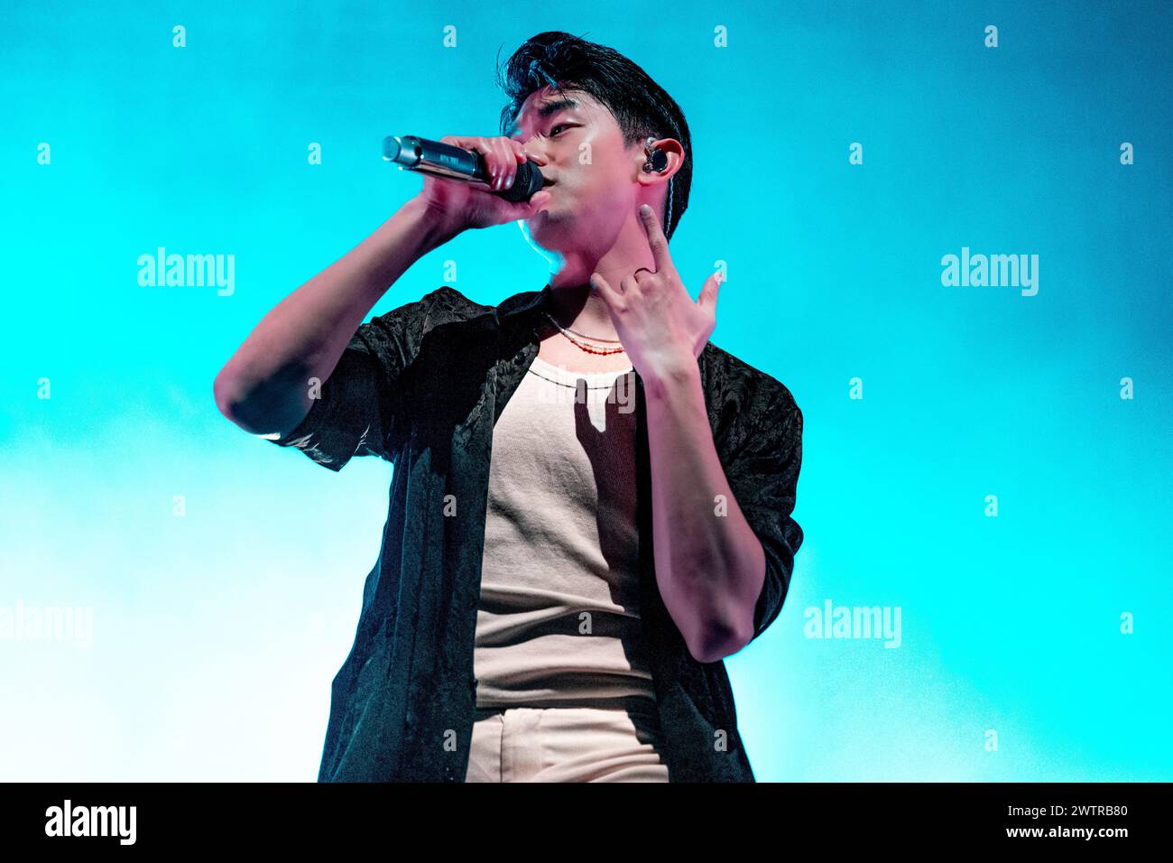 Italy 11 March 2024 Eric Nam live at Fabrique Milan © Andrea Ripamonti ...