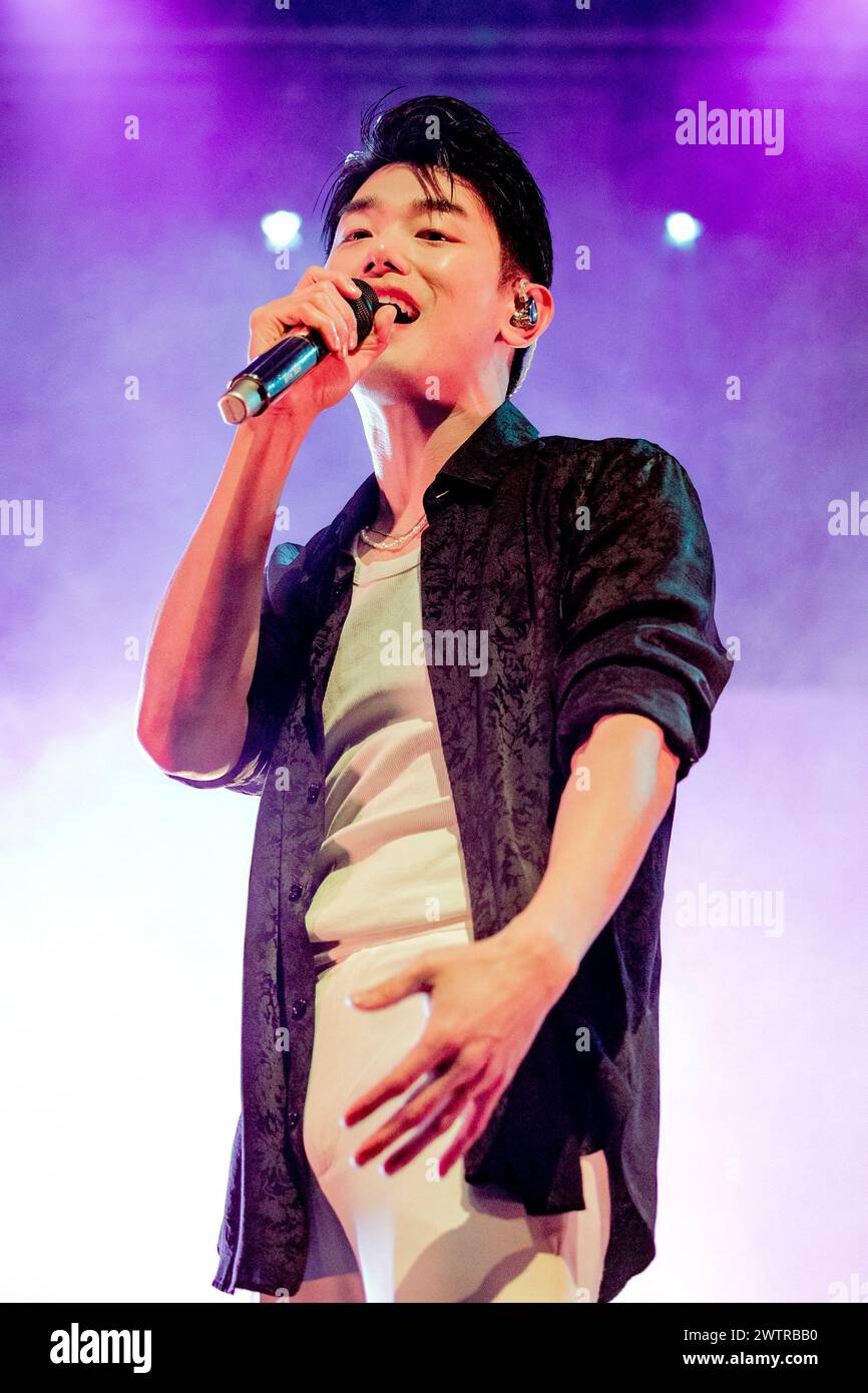 Italy 11 March 2024 Eric Nam live at Fabrique Milan © Andrea Ripamonti ...