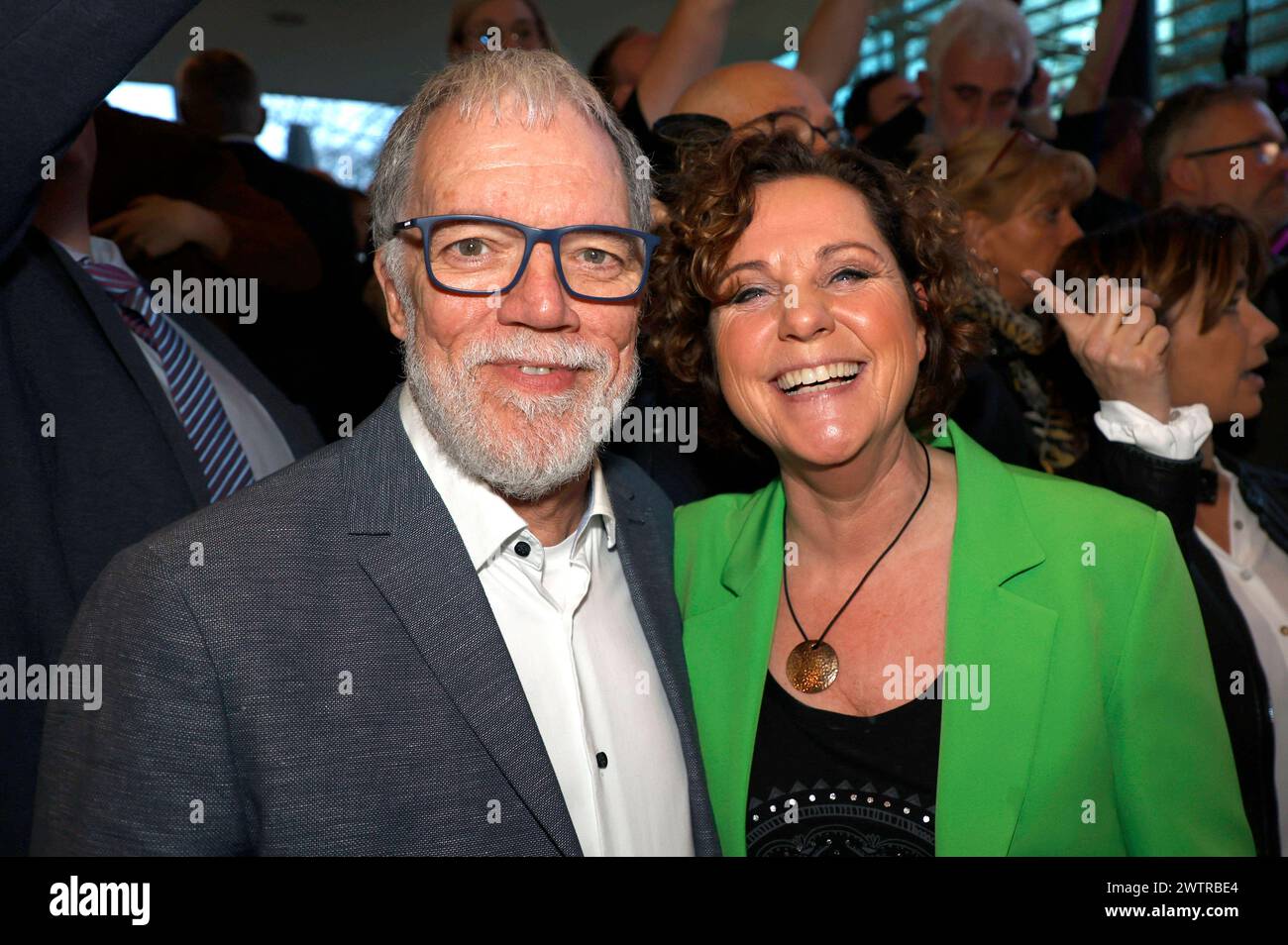 Wolfgang Trepper und Steffi Neu bei der Verleihung des Comedy-Preises ...