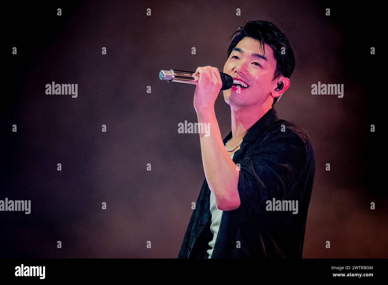 Italy 11 March 2024 Eric Nam live at Fabrique Milan © Andrea Ripamonti ...