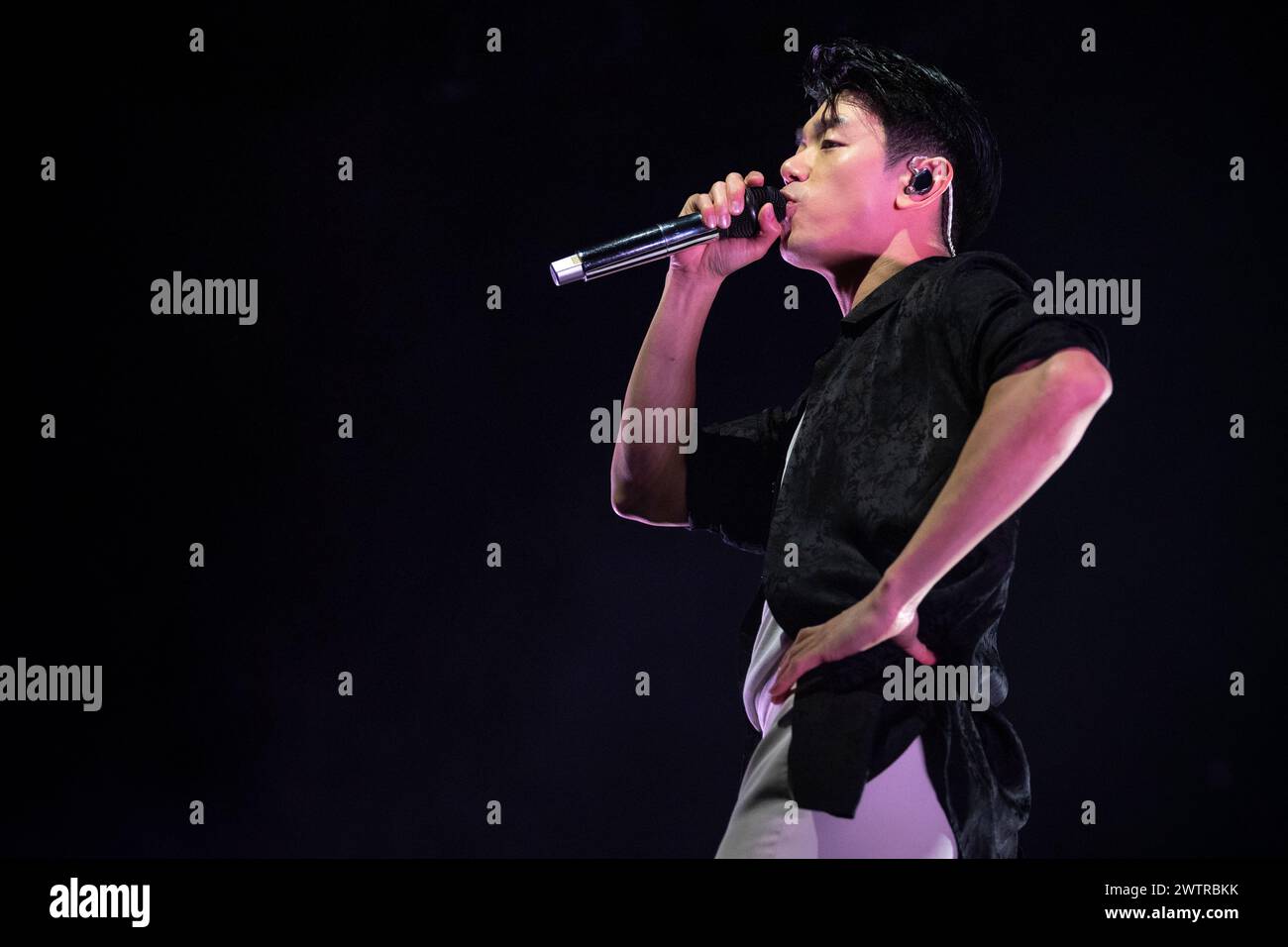 Italy 11 March 2024 Eric Nam live at Fabrique Milan © Andrea Ripamonti ...