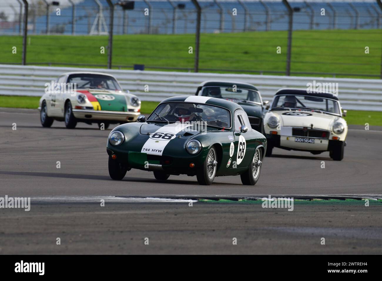 Marc Gordon, Nick Finburgh, Lotus Elite, RAC Pall Mall Cup for pre '66 ...