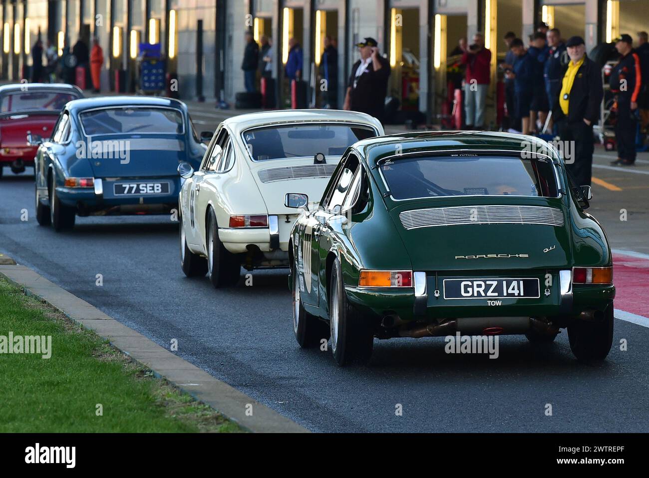 A trio of 911's, RAC Pall Mall Cup for pre '66 GT and Touring Cars pre ...