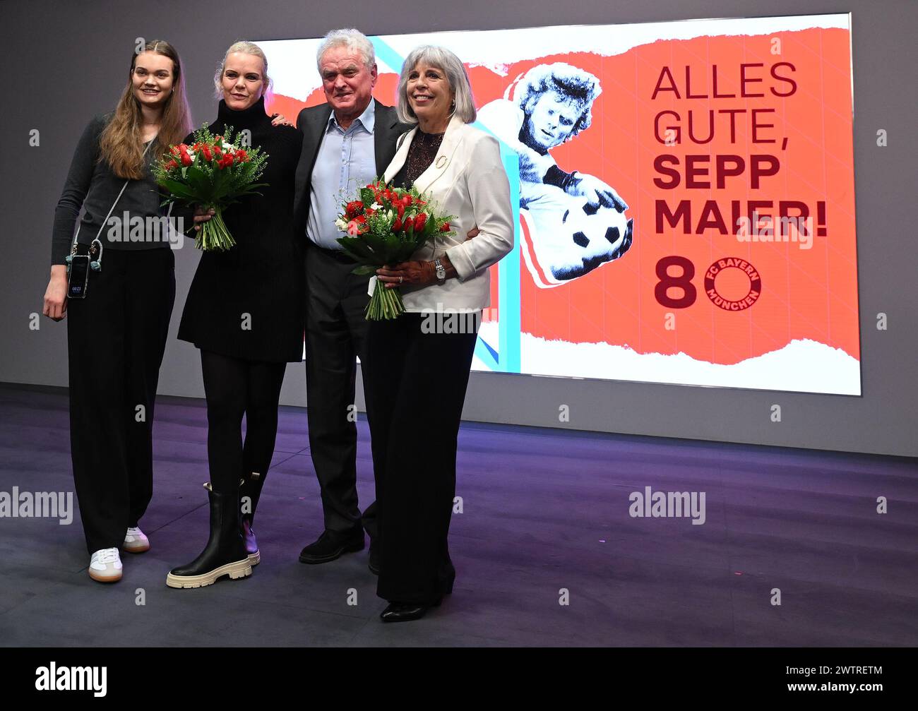 19 March 2024, Bavaria, Munich: Soccer: Bundesliga. Former FC Bayern ...