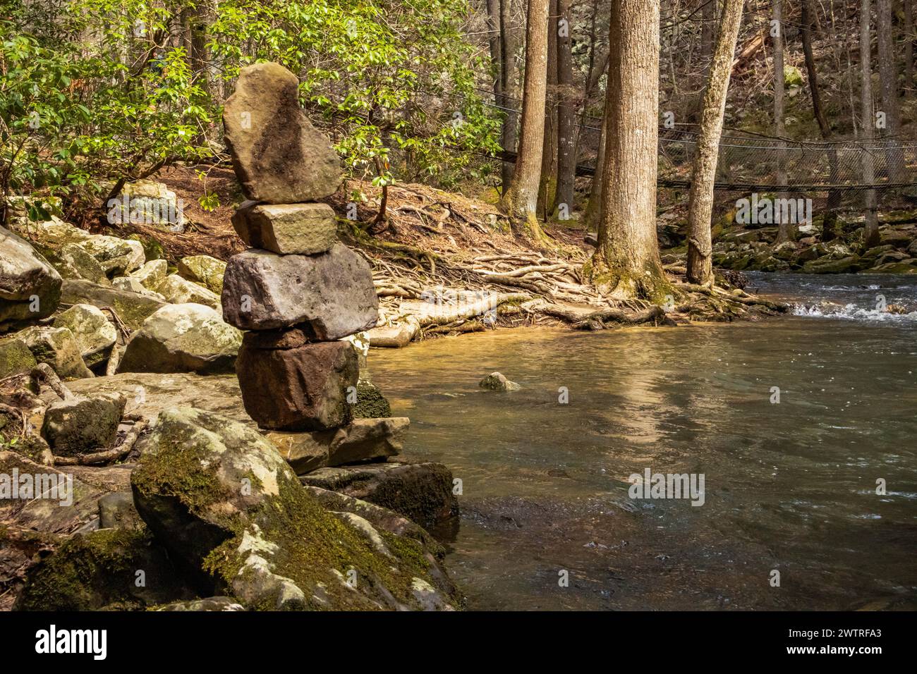 Clear creek waterfalls hi-res stock photography and images - Alamy
