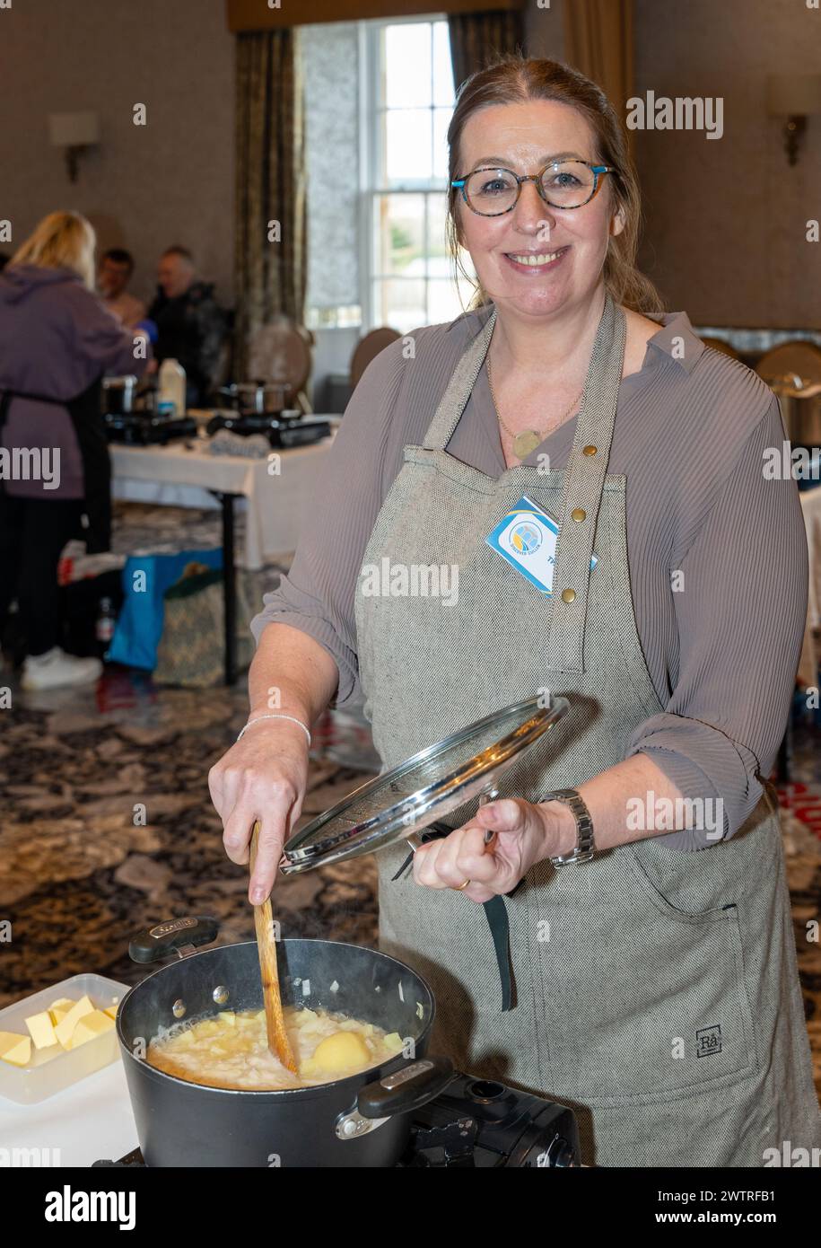 17 March 2024. Seafield Arms Hotel, Cullen, Moray, Scotland. This is ...