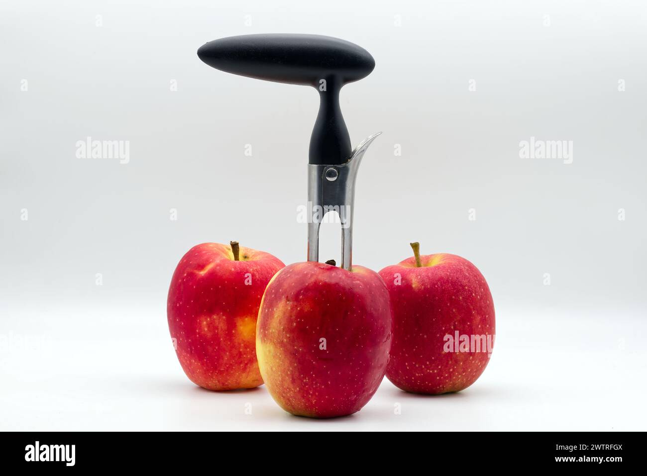Apple slice tool hi-res stock photography and images - Alamy