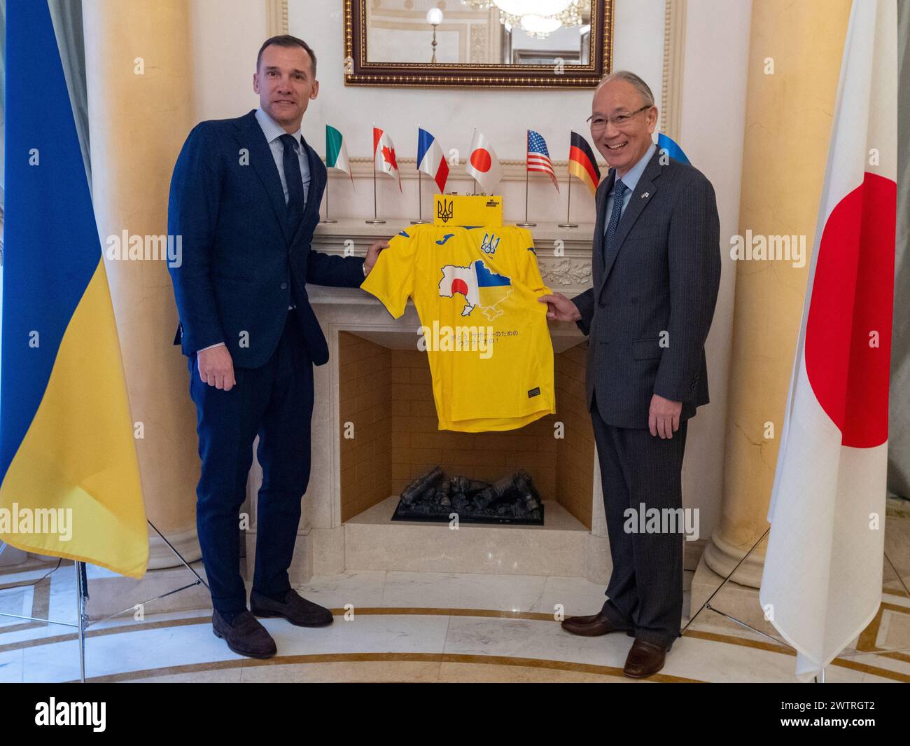 Non Exclusive: KYIV, UKRAINE - MARCH 17, 2024 - President of the ...