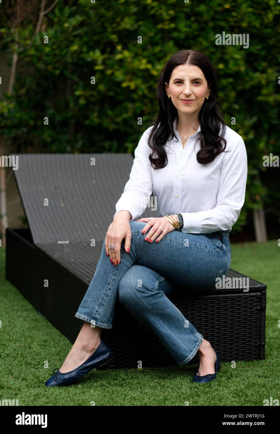 Author Rebecca Serle poses for a portrait in West Hollywood, Calif., on ...