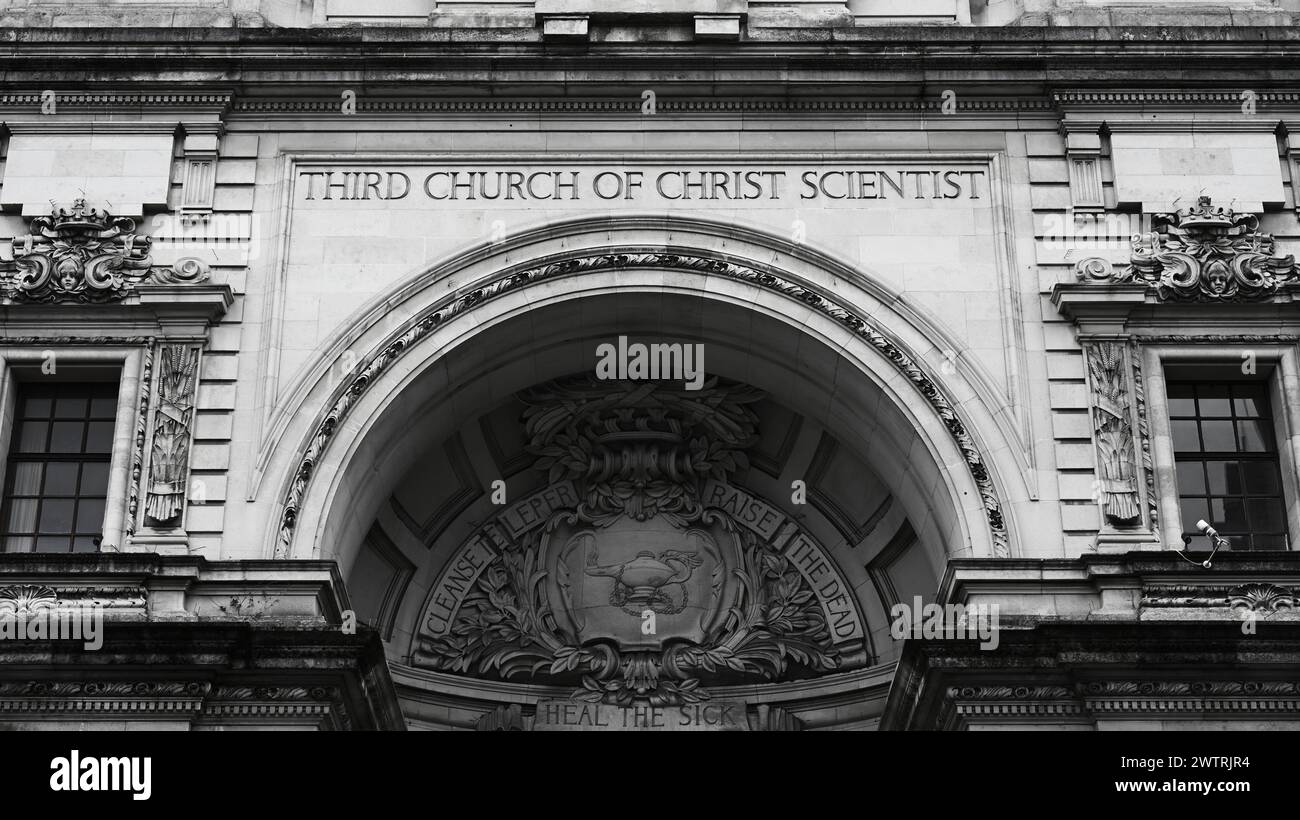 Church of Christ Scientist Stock Photo - Alamy