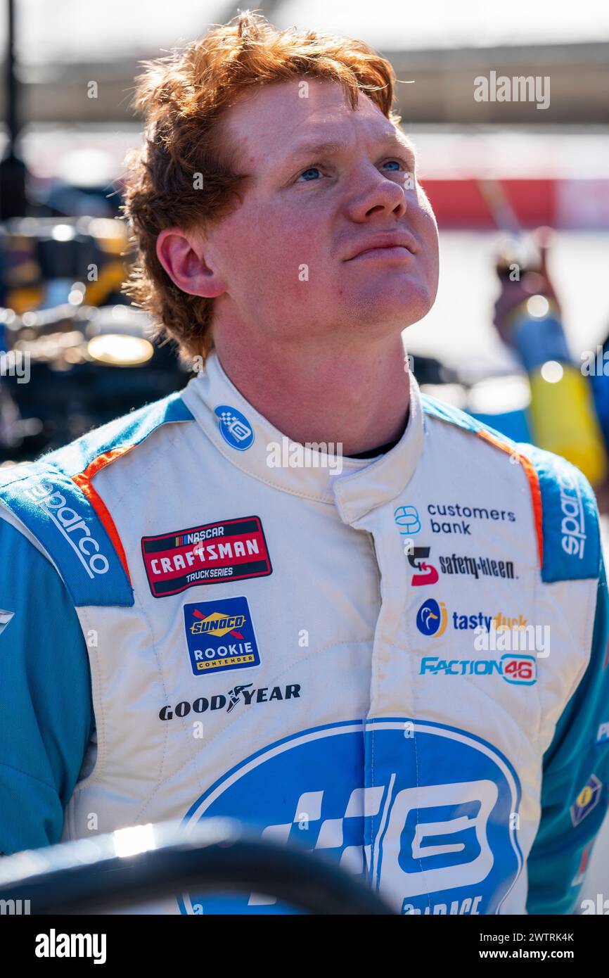 Bristol, TN, USA. 16th Mar, 2024. TN; Thad Moffitt takes to the track ...