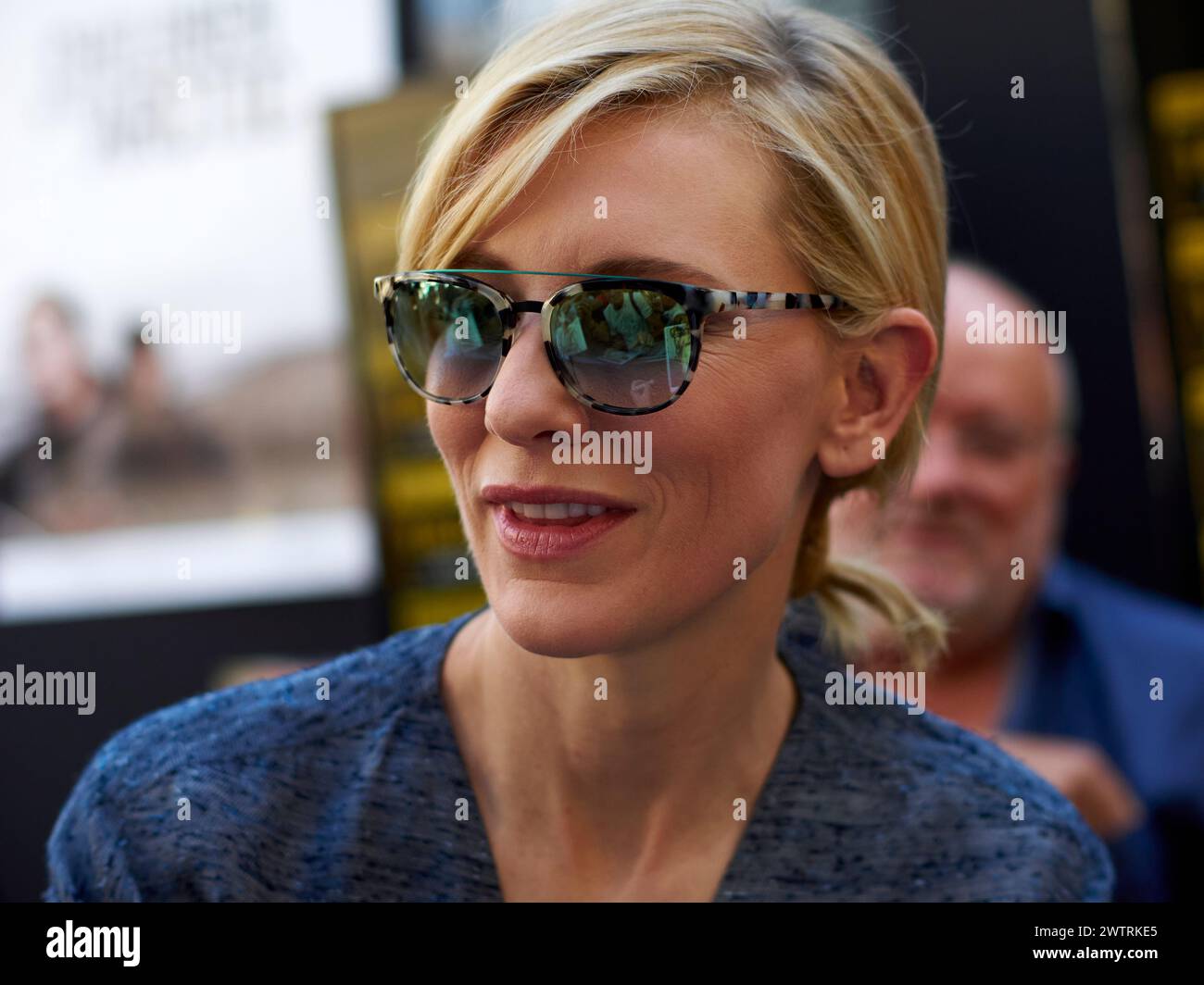Zurich / Switzerland, 27th SEP, 2014. Actress Cate Blanchett is leaving ...
