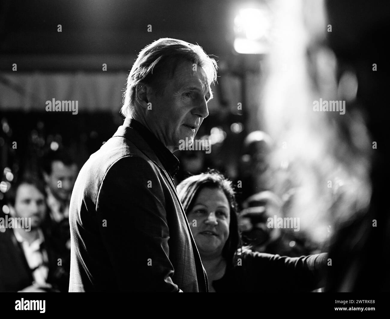 Actor liam neeson seen at zurich film festival hi-res stock photography ...