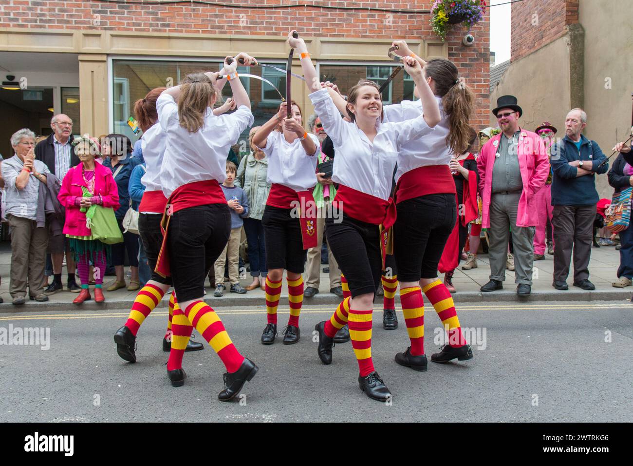 Maltby sword dancers hi-res stock photography and images - Alamy