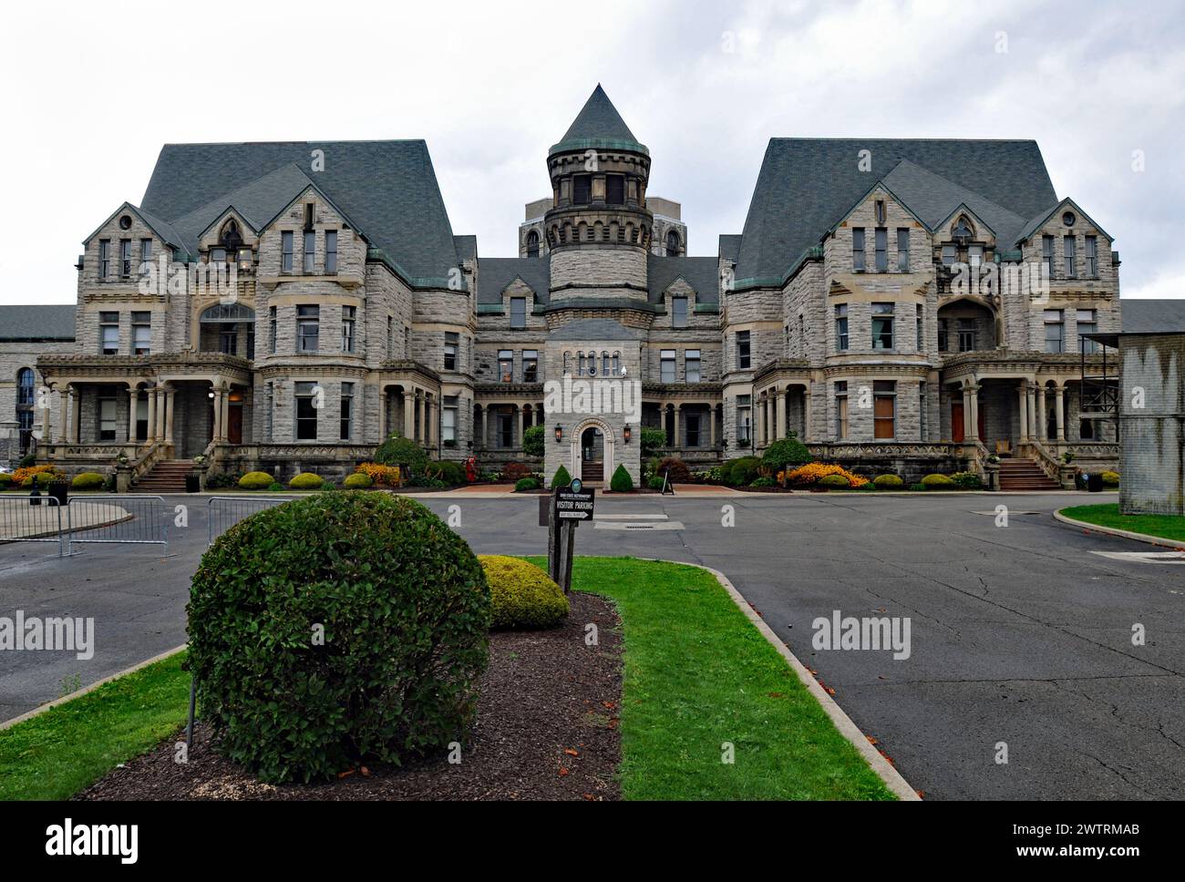 The former Ohio State Reformatory in Mansfield is now a popular tourist ...